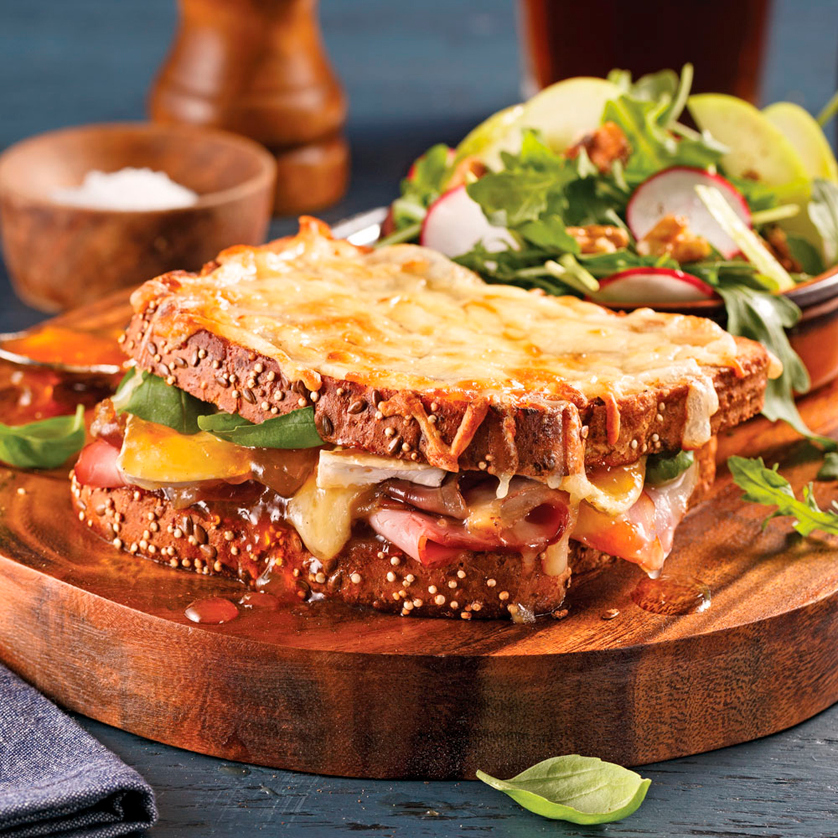 8 grilled cheese pour les fous de fromage