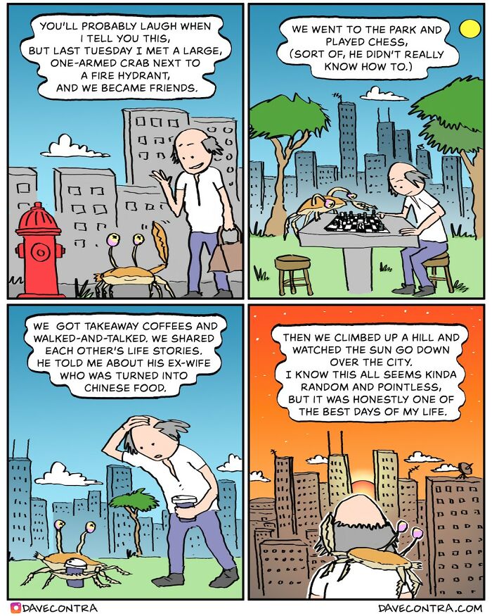 This Artist Creates Dark Humor Comics With Unexpected Twists And Here ...