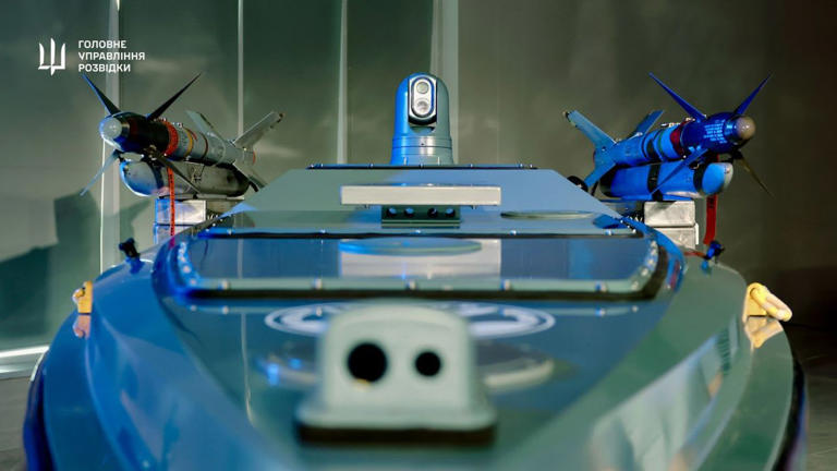 Ukraine shows its new 'ship-killer' Magura drones to the public for the first time