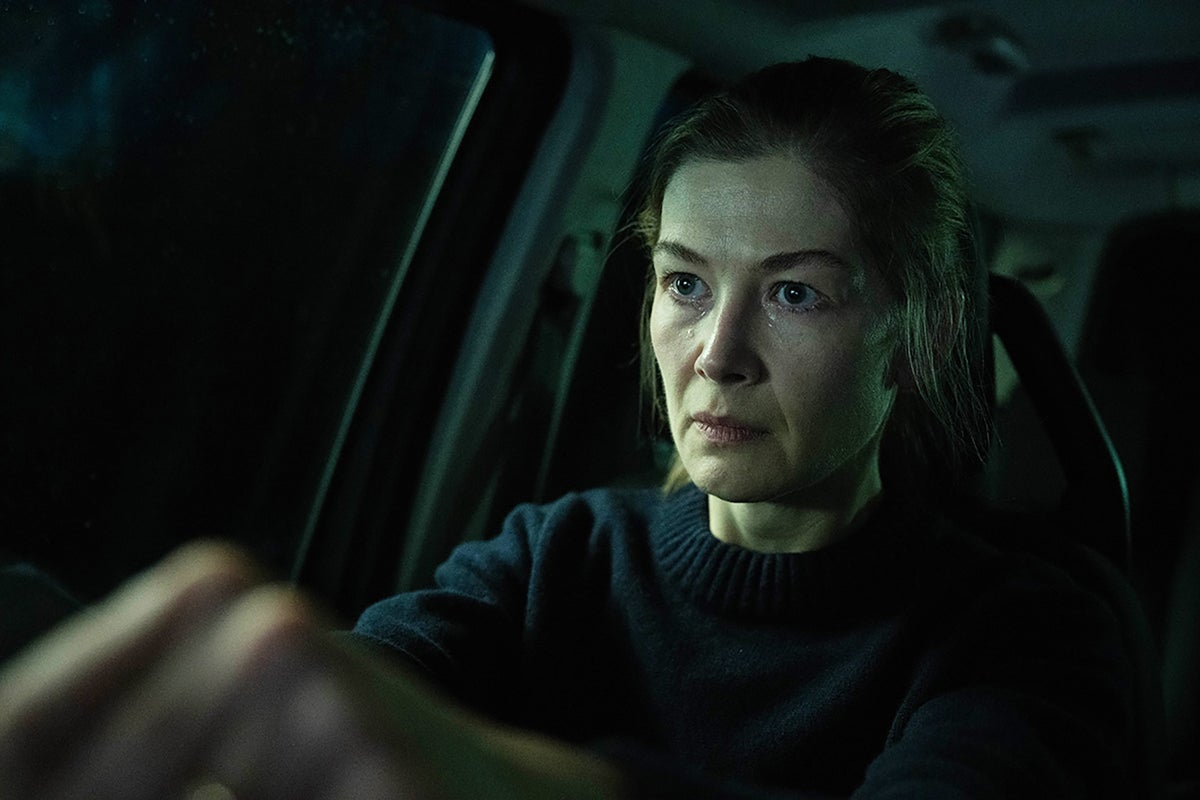 Rosamund Pike speeds off with the sickeningly effective thriller Hallow ...