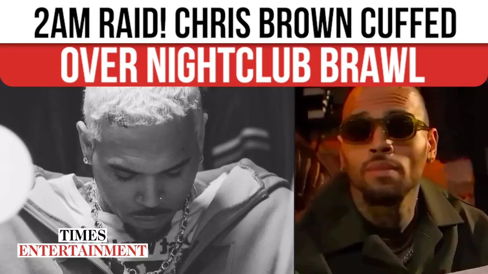 Chris Brown ARRESTED At 2AM In Manchester Hotel Raid | 2023 Nightclub ...