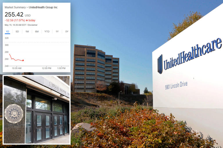 UnitedHealth stock drops 17% after report it is being probed by DOJ for alleged Medicare fraud