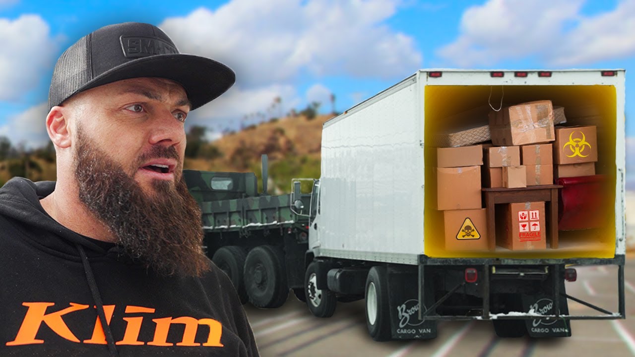 Abandoned Moving Truck Reveals Hidden Stockpile