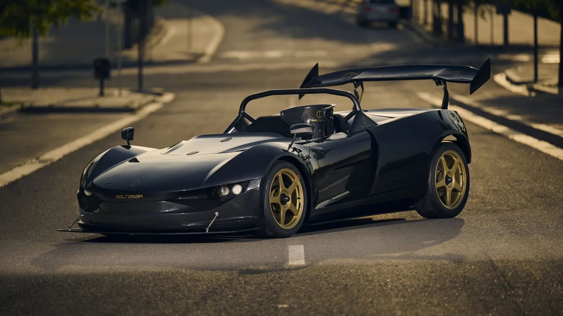 Photos: Baltasar unveils electric Batmobile-styled race car with ultra ...