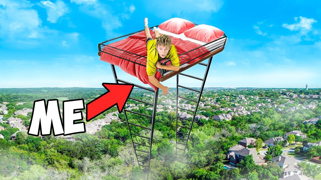 I Built the World’s Tallest Bed in My Front Yard