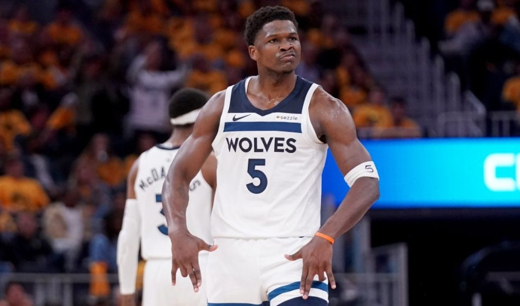 With LeBron and Steph Out, Anthony Edwards Stakes Case As NBA Face