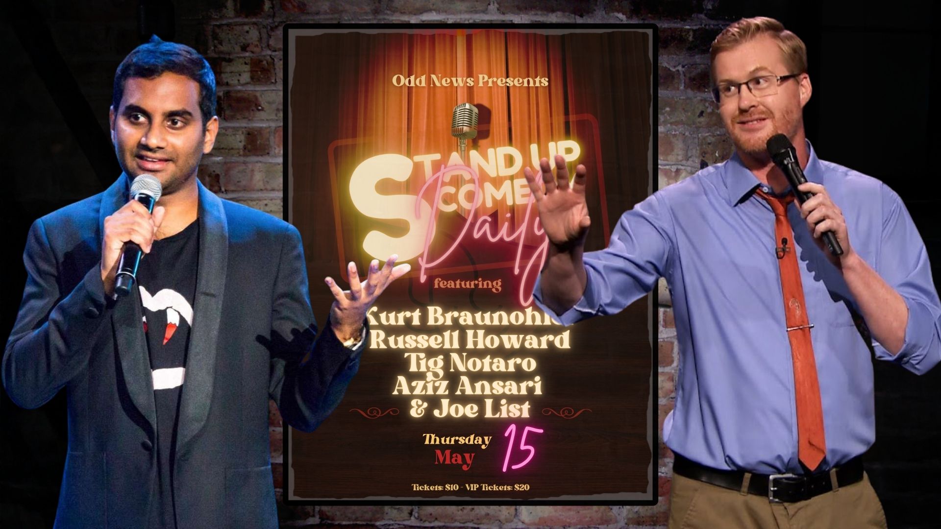 Daily Laughs From the World of Stand-up (5/15)