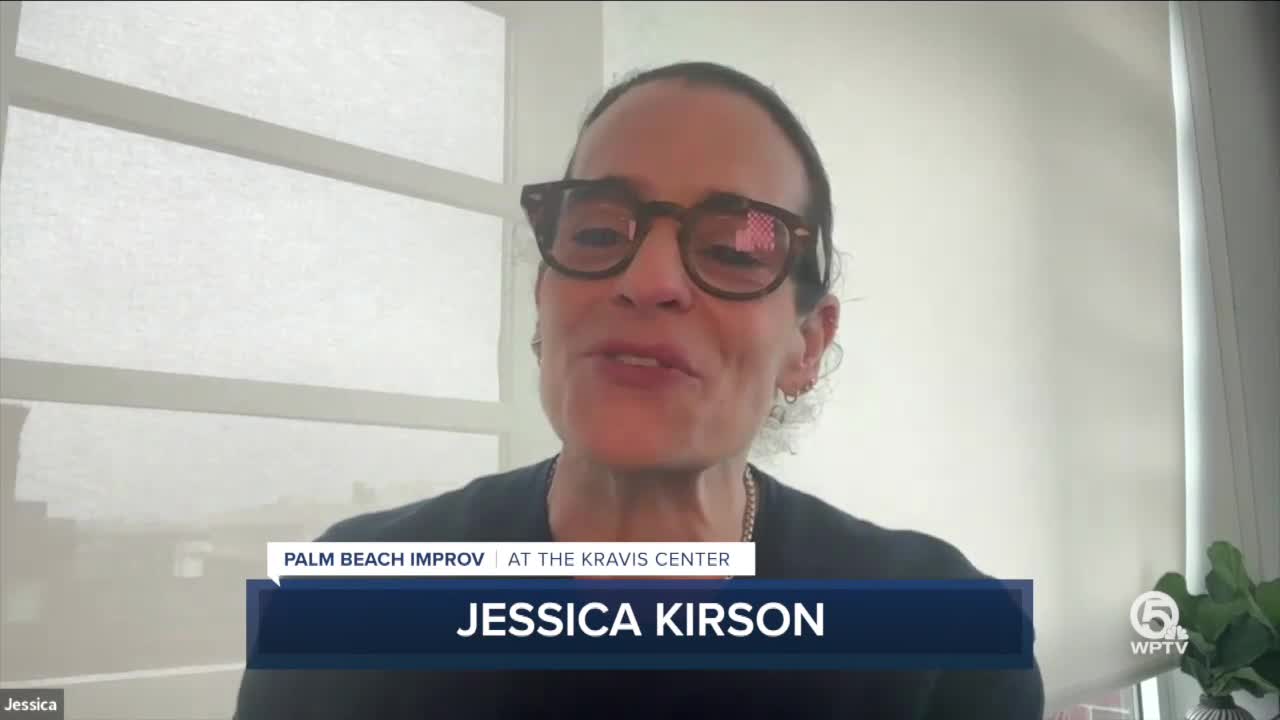 Comedian Jessica Kirson speaks with WPTV ahead of Palm Beach Improv shows