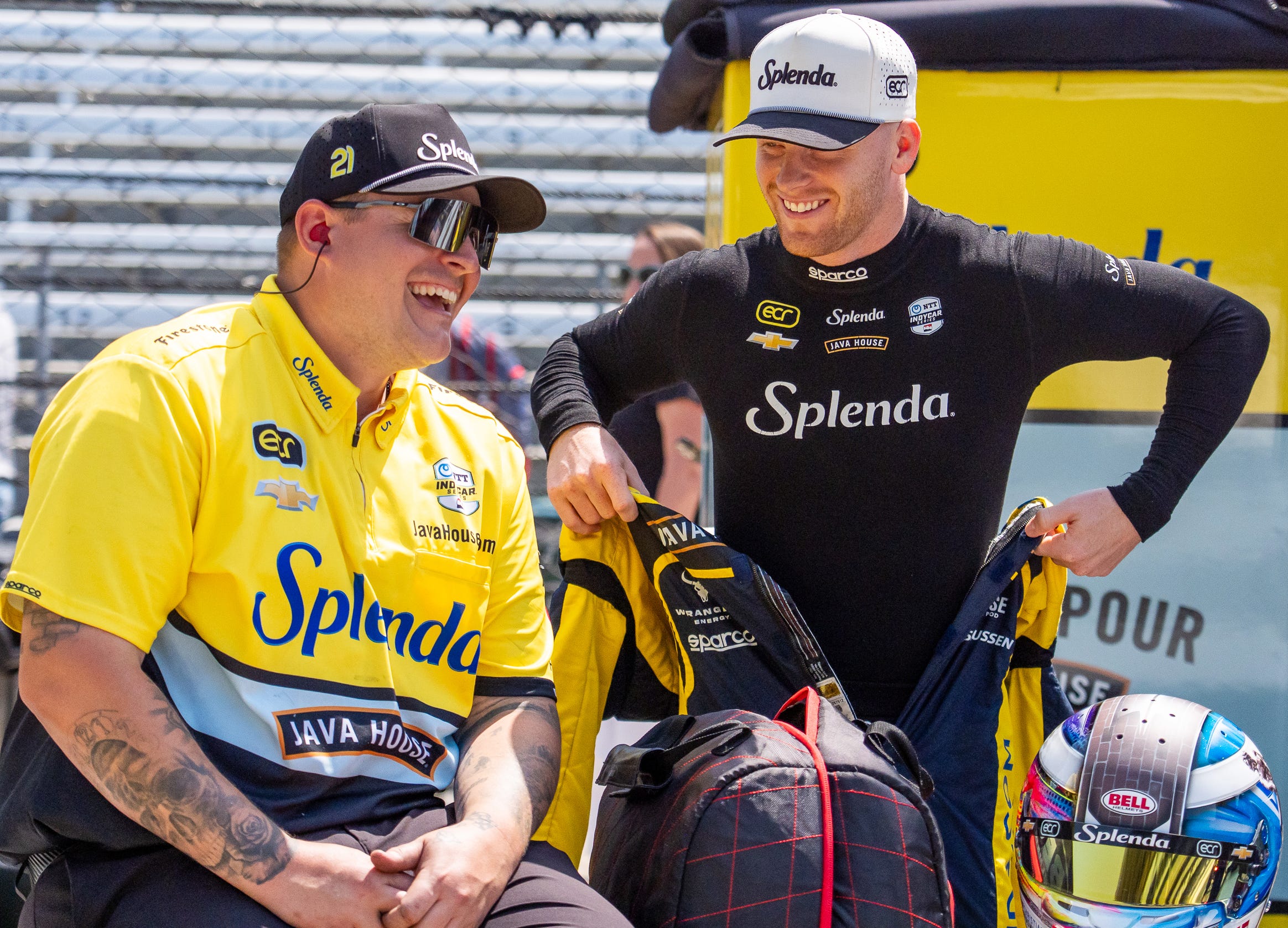 Indianapolis 500 fastest laps, no-tow speeds in practice today, 5/15/25