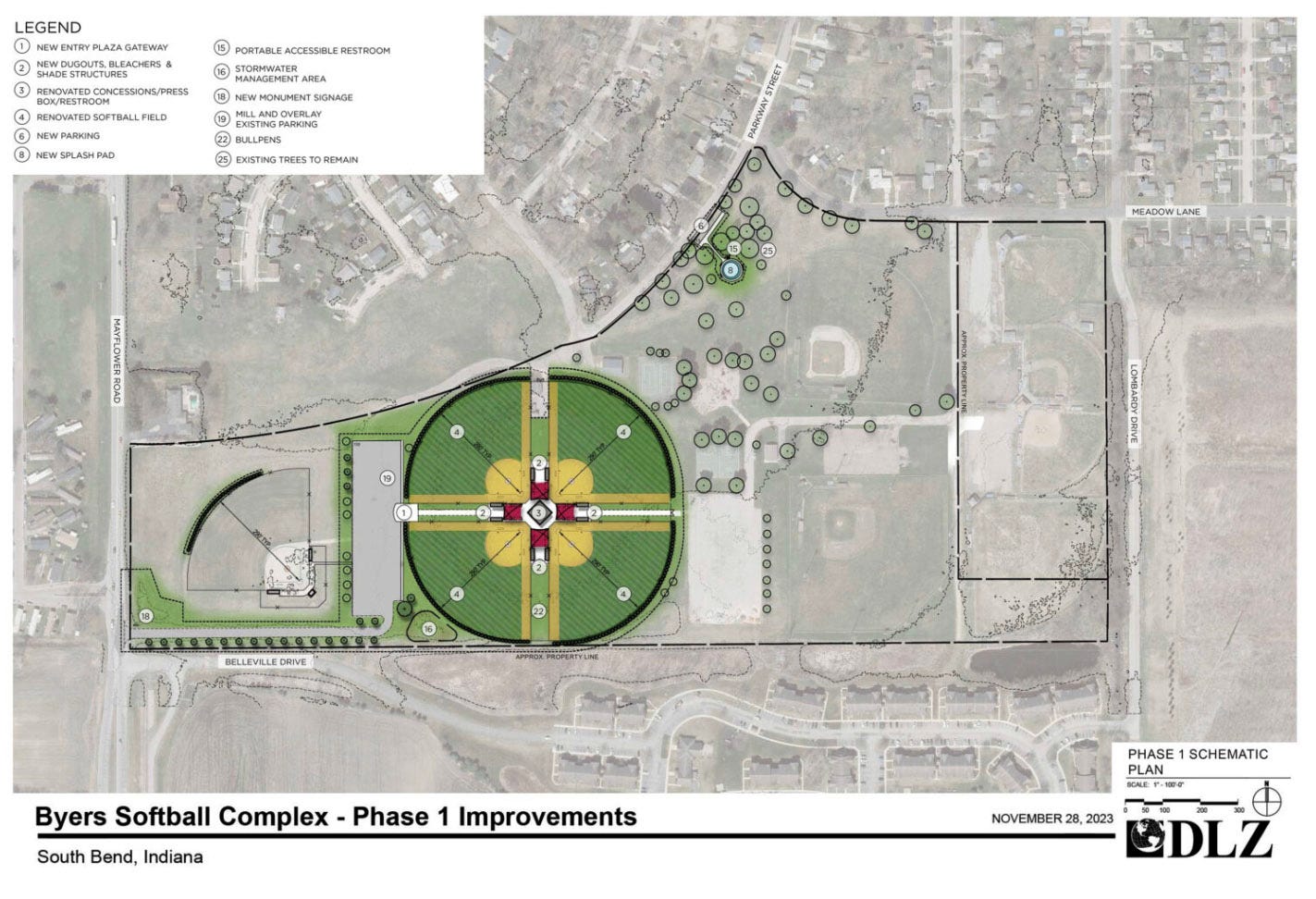 South Bend breaks ground on $3 million project to upgrade Byers ...