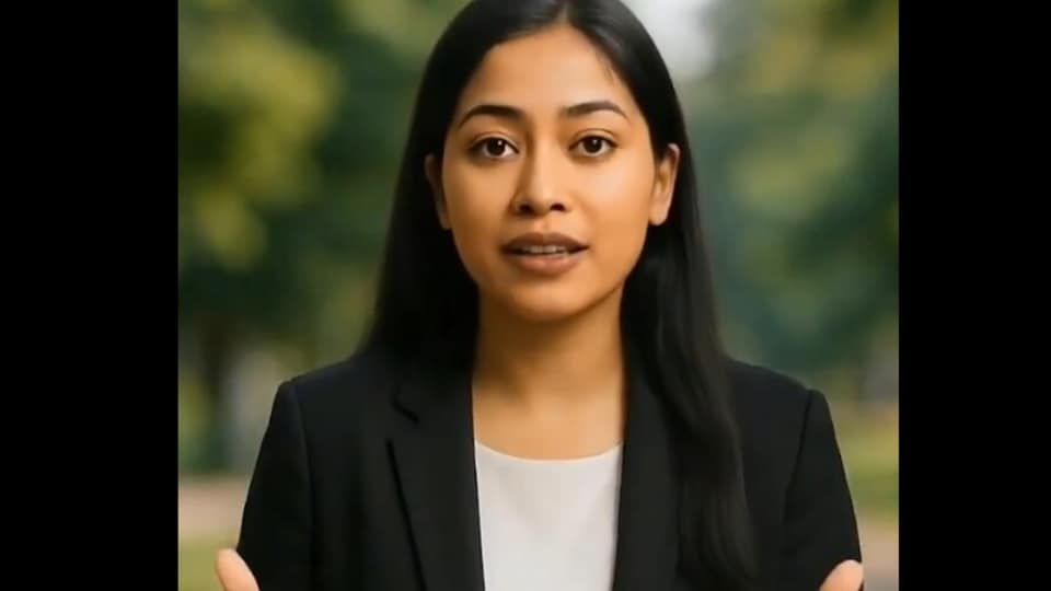 Meet Ankita, Assam’s new AI anchor that delivered Cabinet highlights ...