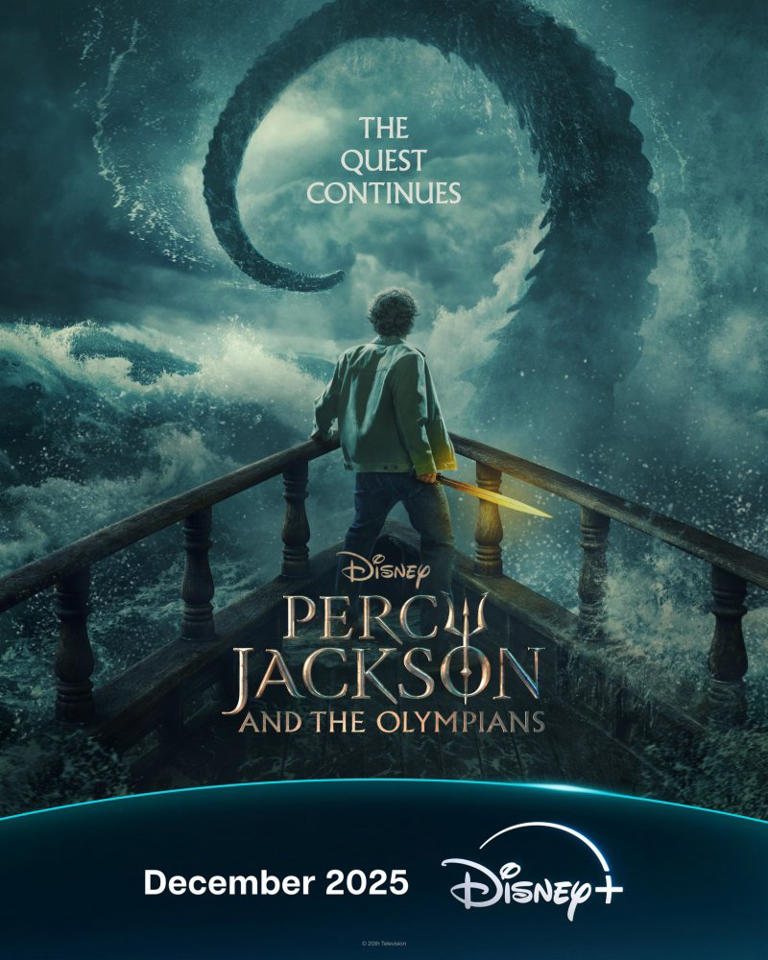 Percy Jackson e gli dei dell'Olimpo 2: il poster conferma l'arrivo degli episodi prima del 2026