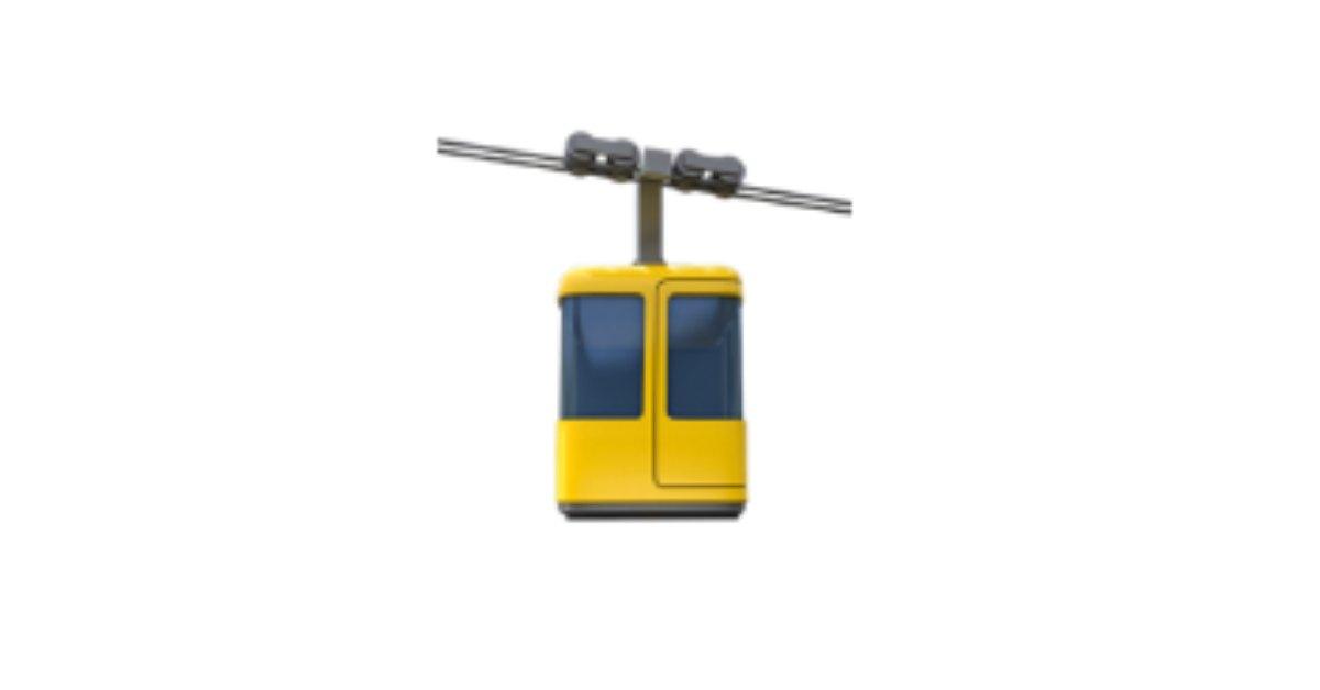 The Aerial Tramway Emoji, One of the Least Used Emojis, Is Popping up ...