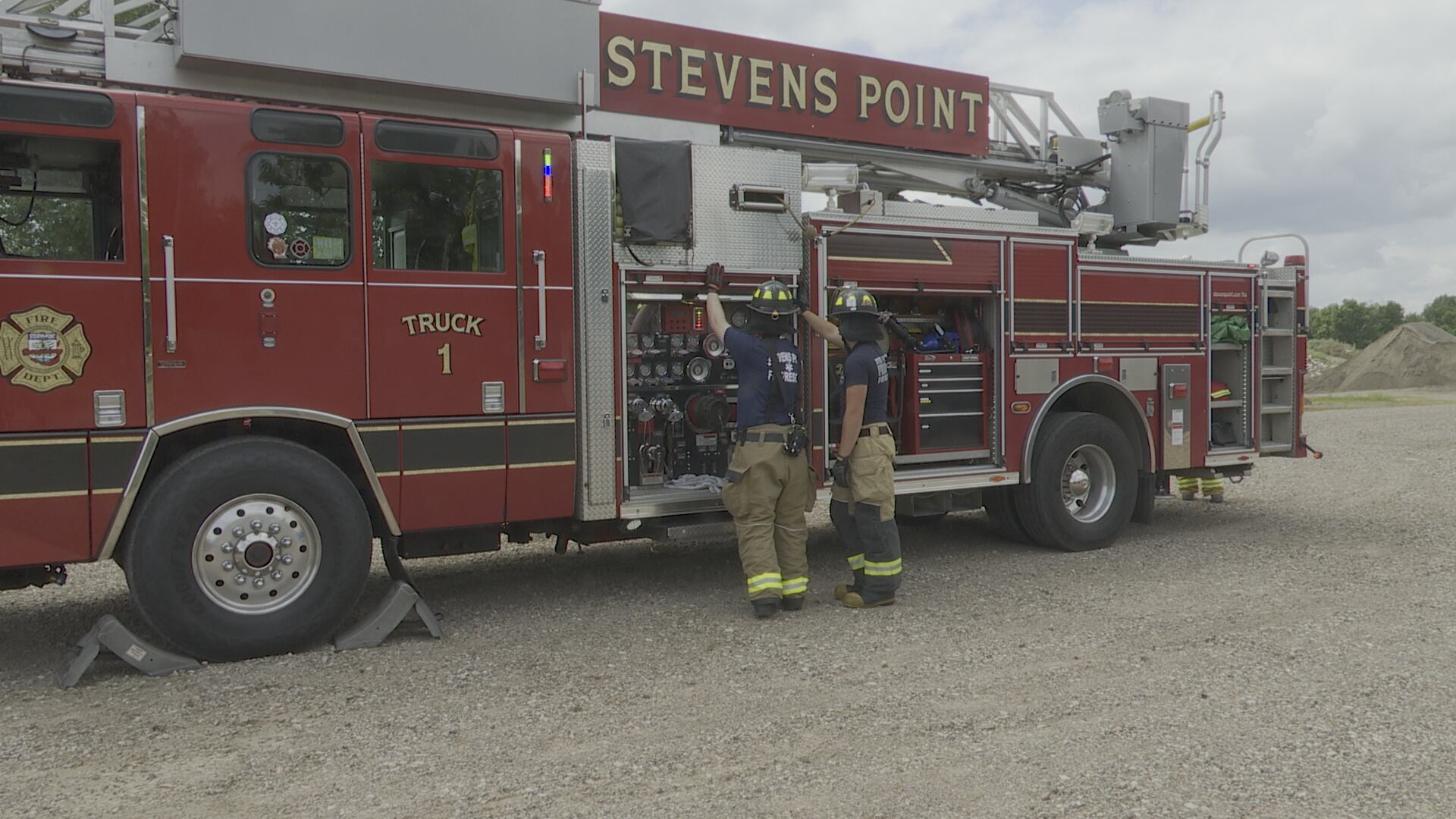 Stevens Point Fire Department holding fire training Friday