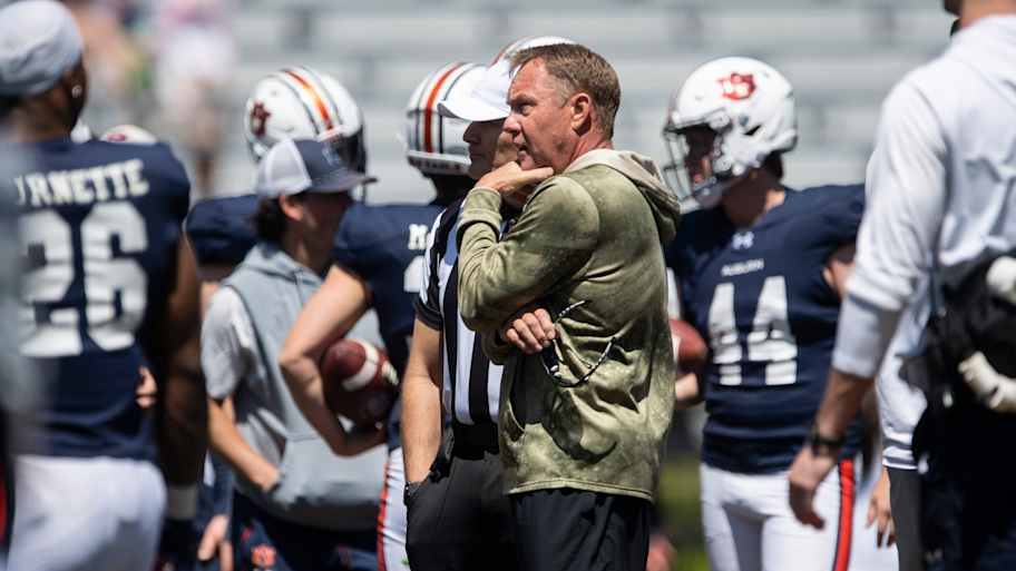 Auburn Tigers football coach Hugh Freeze addresses 2024 season's ...