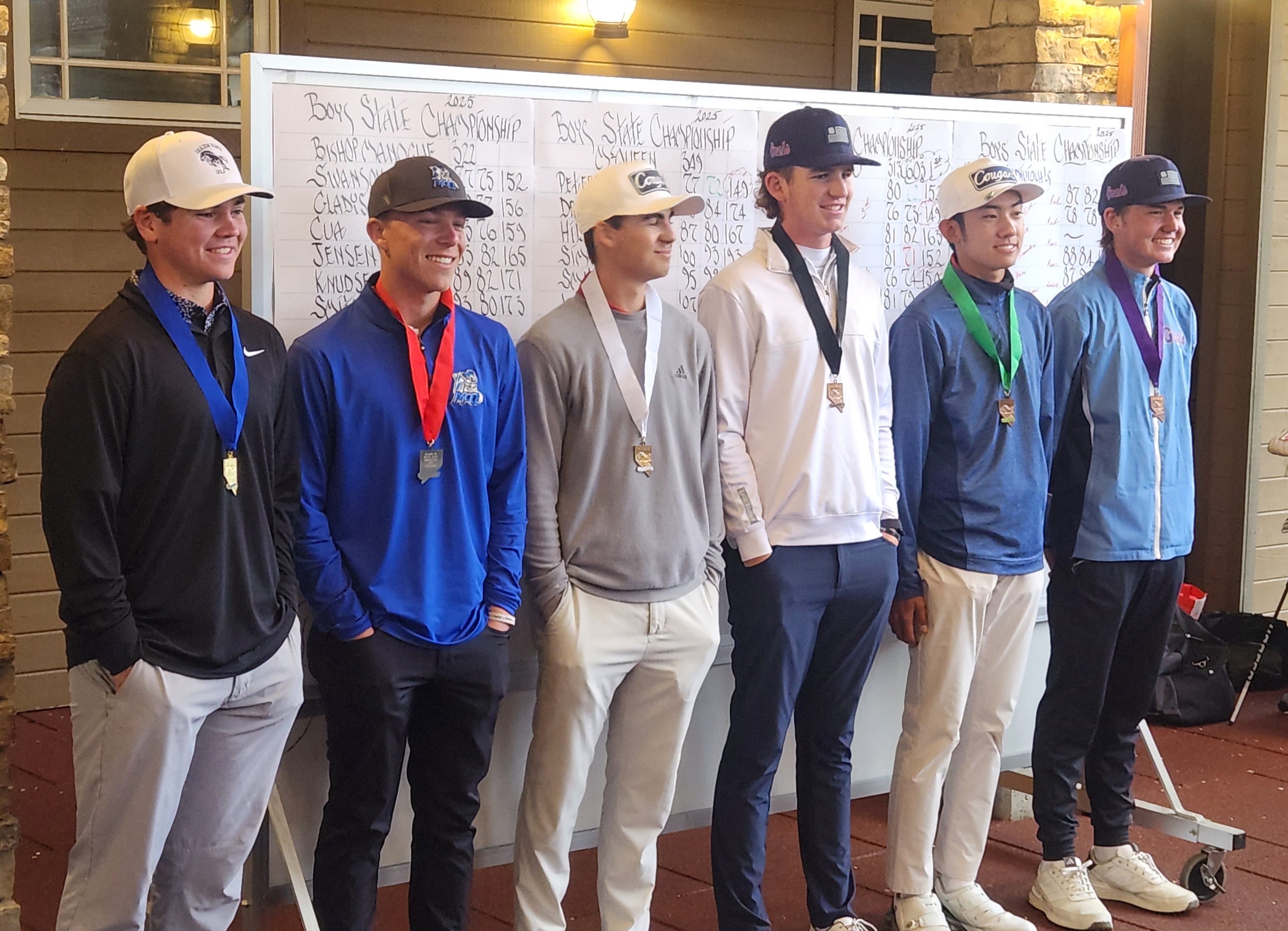 McQueen junior ties for second boys 5A state golf; Coronado wins team title