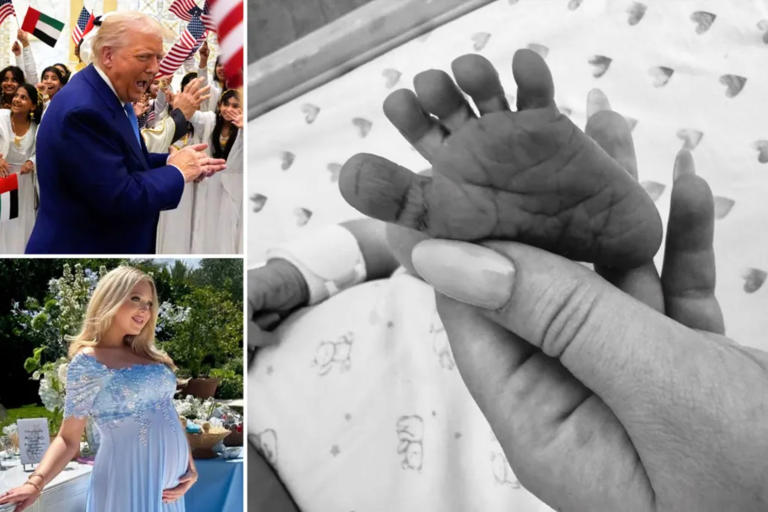 Trump becomes grandfather again as daughter Tiffany welcomes baby boy