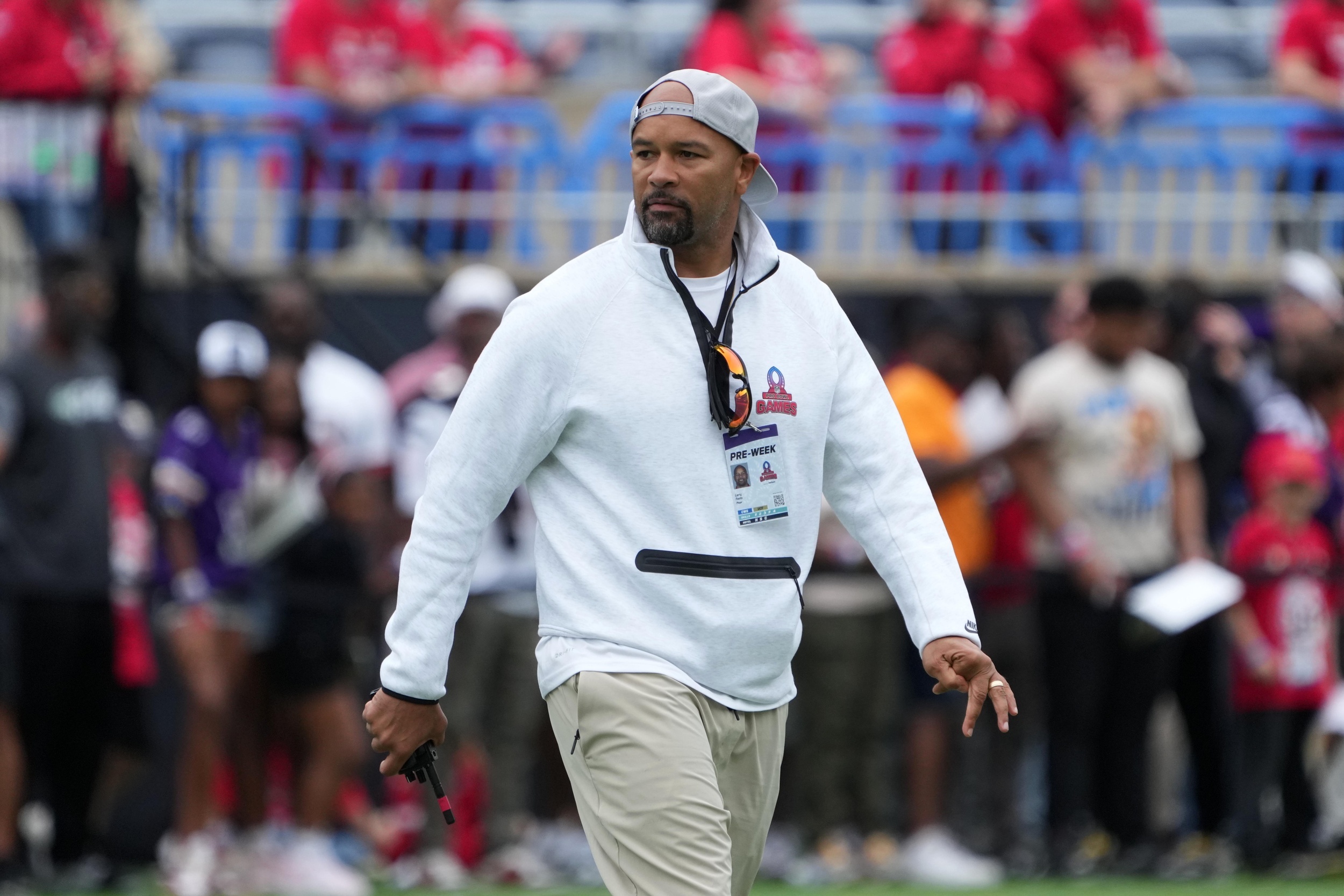 New Bucs DL Coach Charlie Strong Is 'The Mayor'