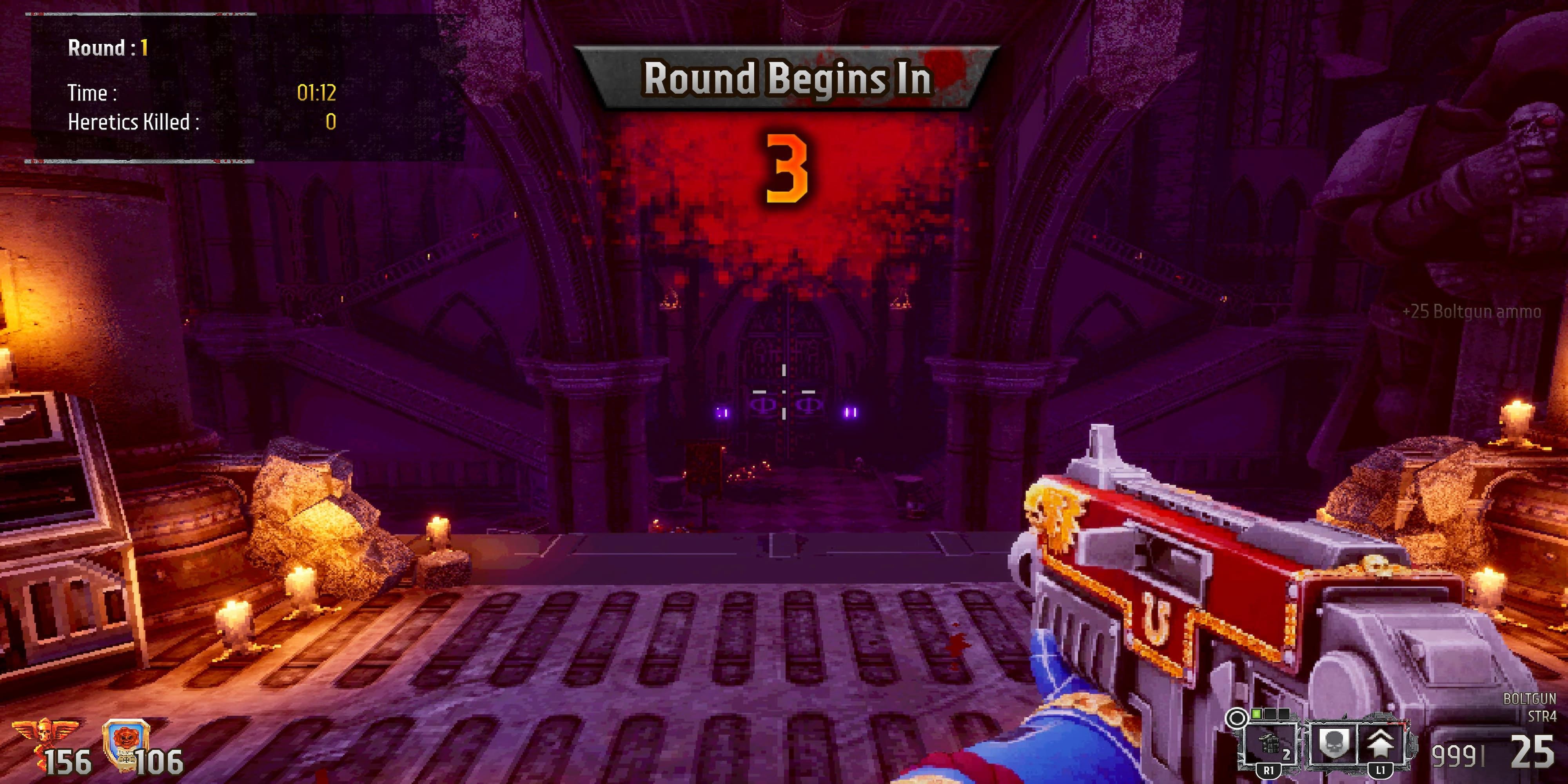 How To Start Rounds In Horde Mode In Warhammer 40K: Boltgun