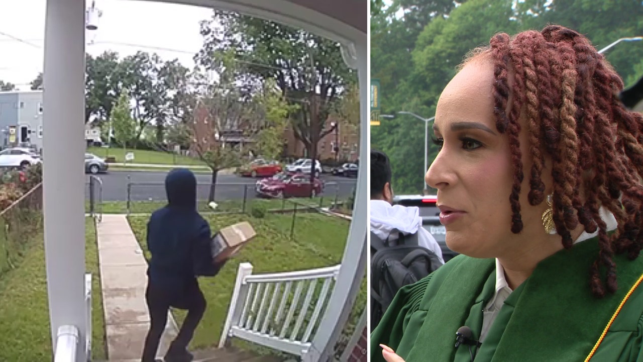 Porch pirate steals George Mason graduate’s cap and gown day before ...