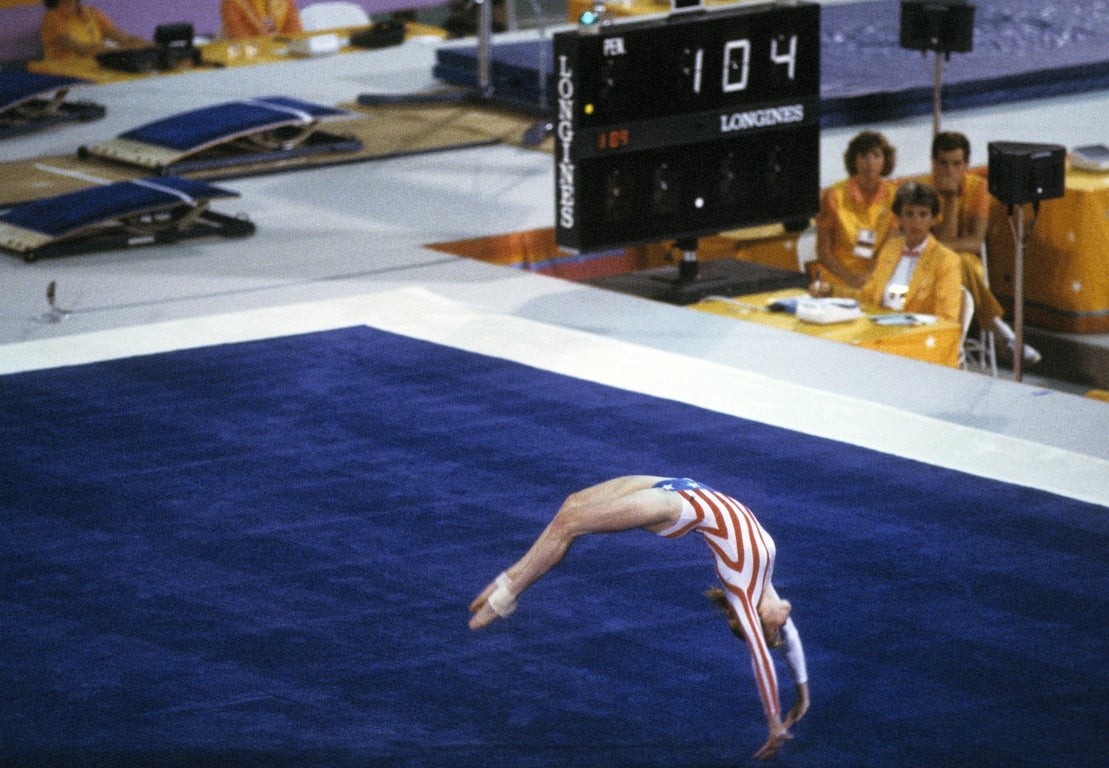 Floor routines that redefined gymnastics performance, in photos