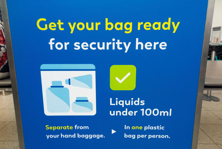The UK airports that have changed their 100ml carry-on rules