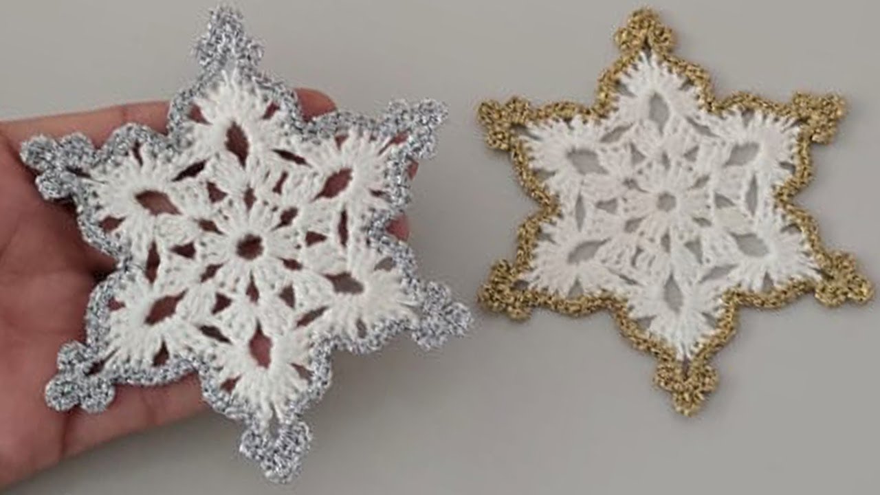 How to Crochet a Snowflake Ornament – Easy & Beginner Friendly