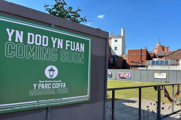 Wrexham city centre park plans for old Hippodrome site move forward