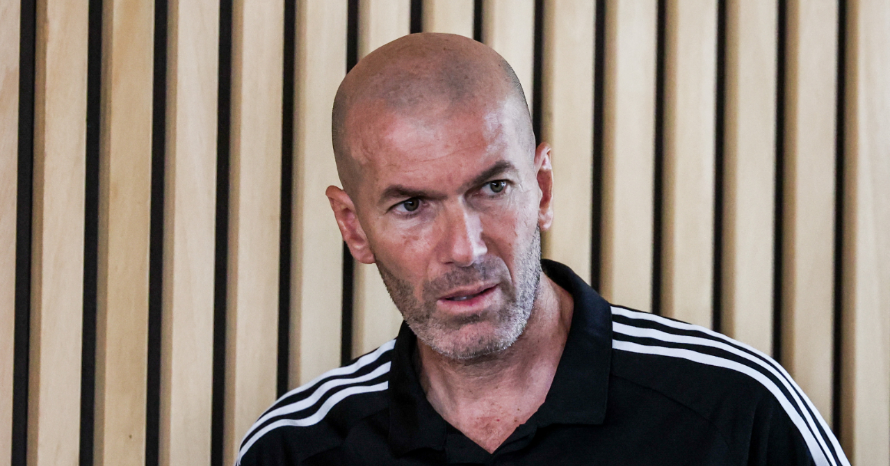 Zinedine Zidane, la triste annonce