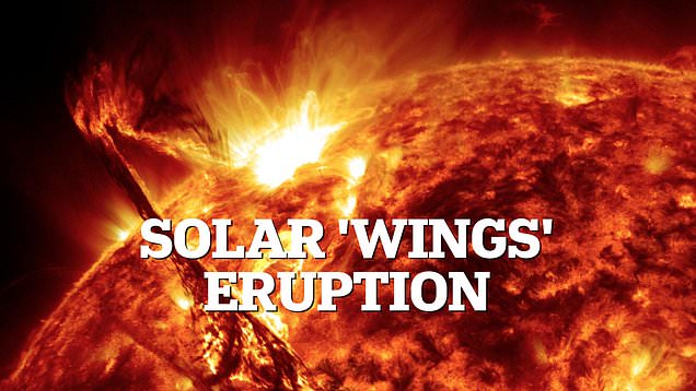 Earth could be hit by 'bird wing' solar eruption TOMORROW