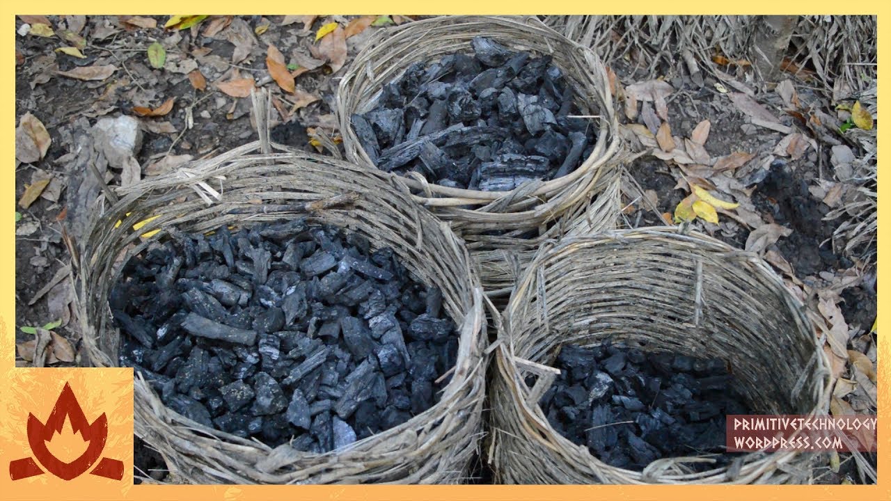 Amazing Charcoal Production Using Traditional Methods