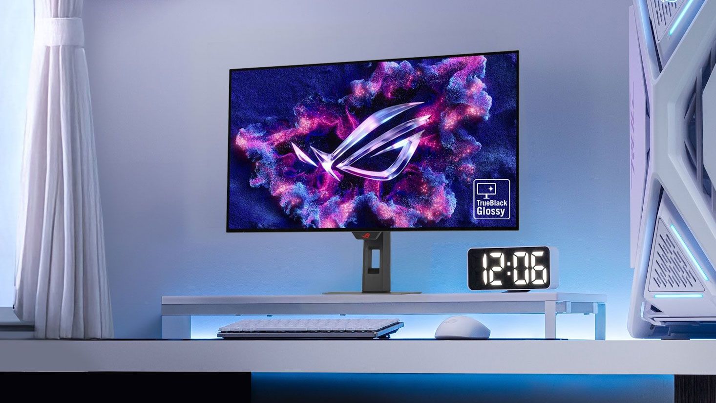 Asus rolls out glossy 32-inch OLED gaming monitors with up to 480Hz
