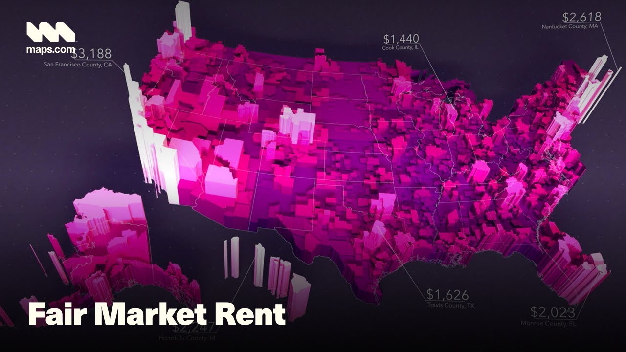 US Fair Market Rents, 2003 - 2023