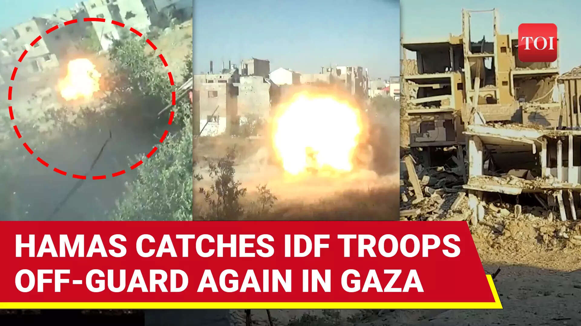 Hamas BURNS IDF's Merkava Tanks In Deadly Ambush; Inflicts Casualties ...