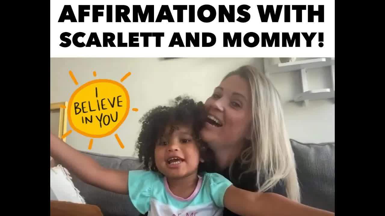 Scarlett Gray: Kids Daily Affirmations for Confidence & Positivity