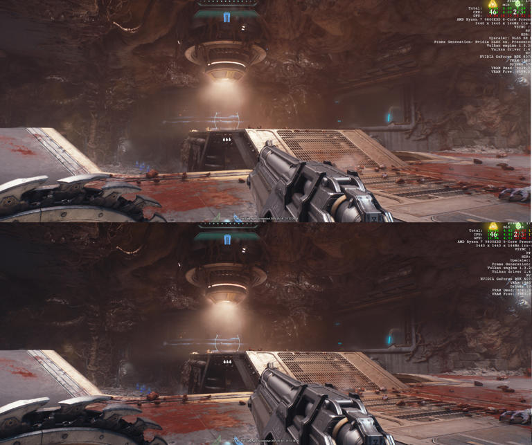 'Fake' frames? Who cares when a game looks this good — DOOM: The Dark ...