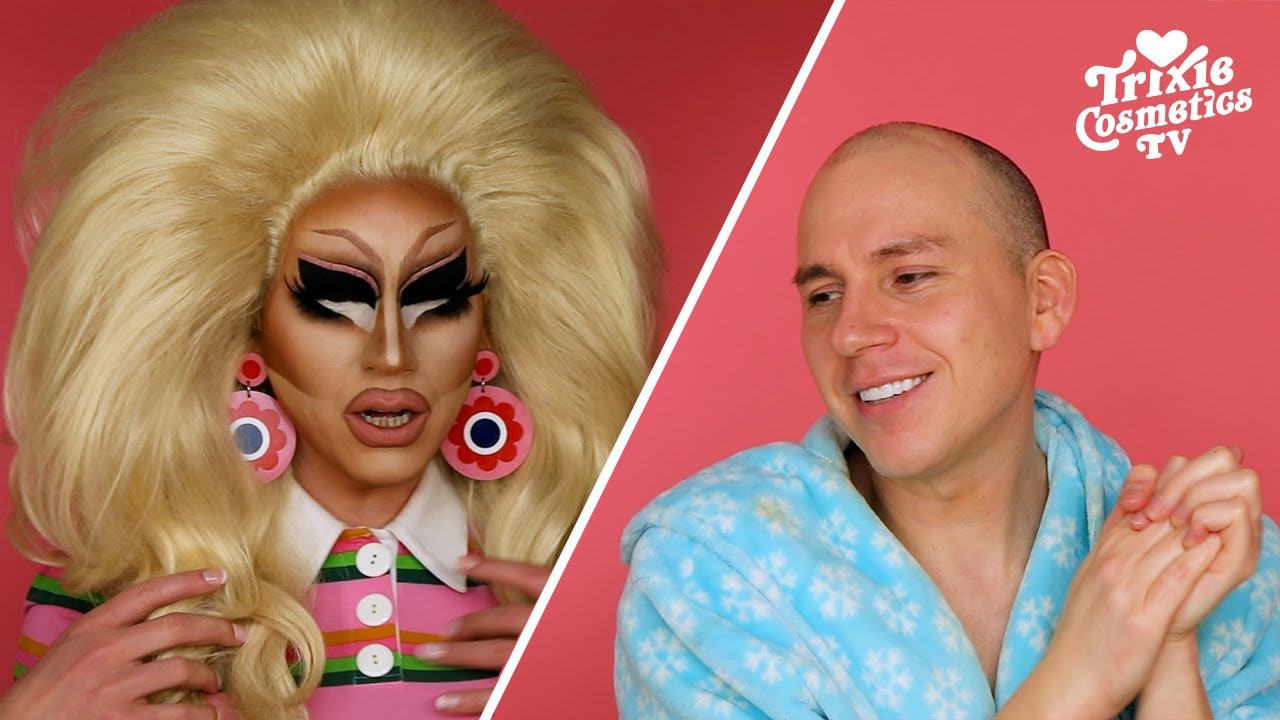 Join Trixie Mattel’s hilarious de-drag routine
