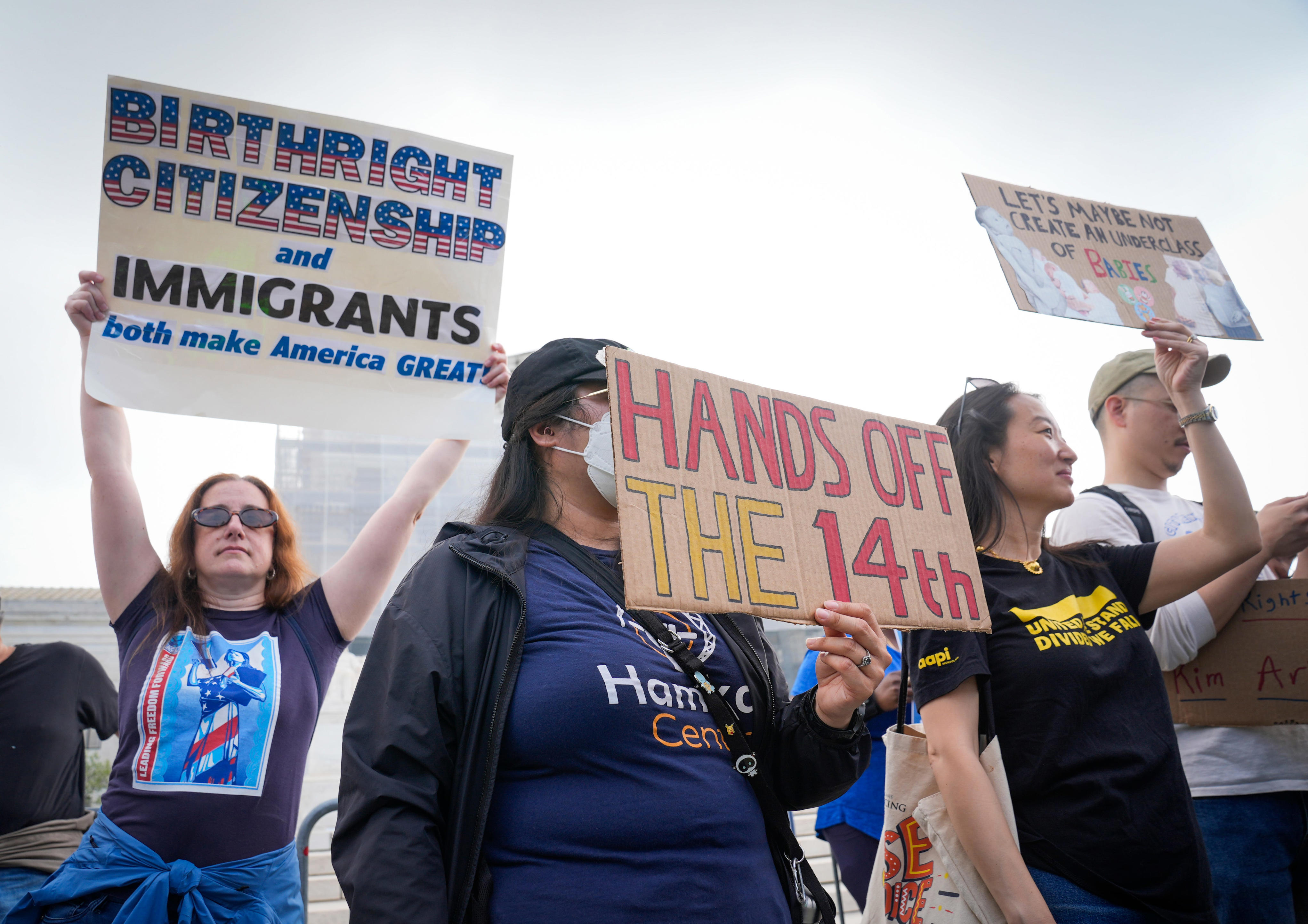 Supreme Court debates Trump's efforts to limit birthright citizenship