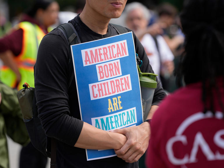 Supreme Court debates Trump's efforts to limit birthright citizenship