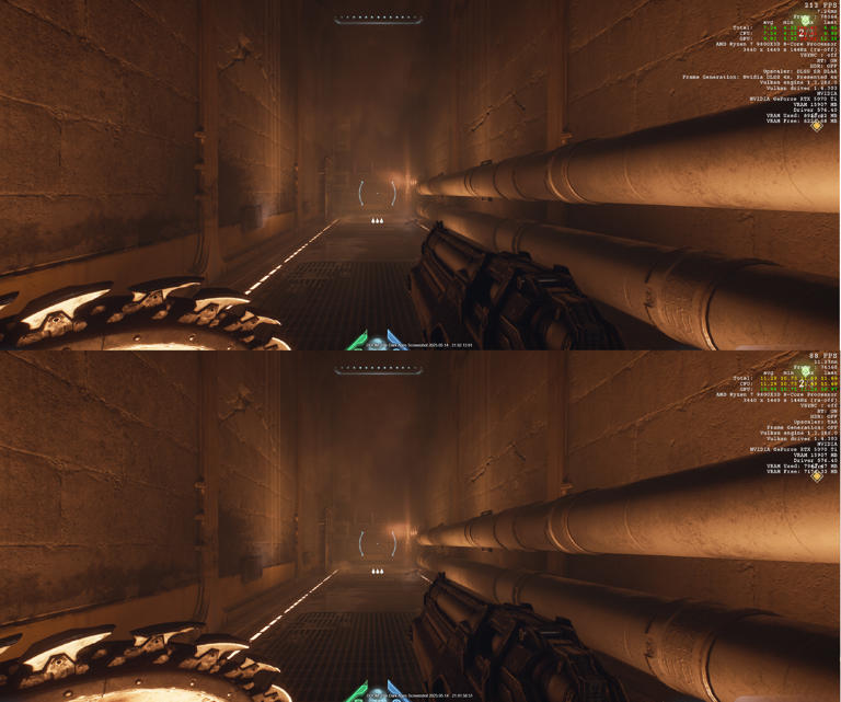 'Fake' frames? Who cares when a game looks this good — DOOM: The Dark ...