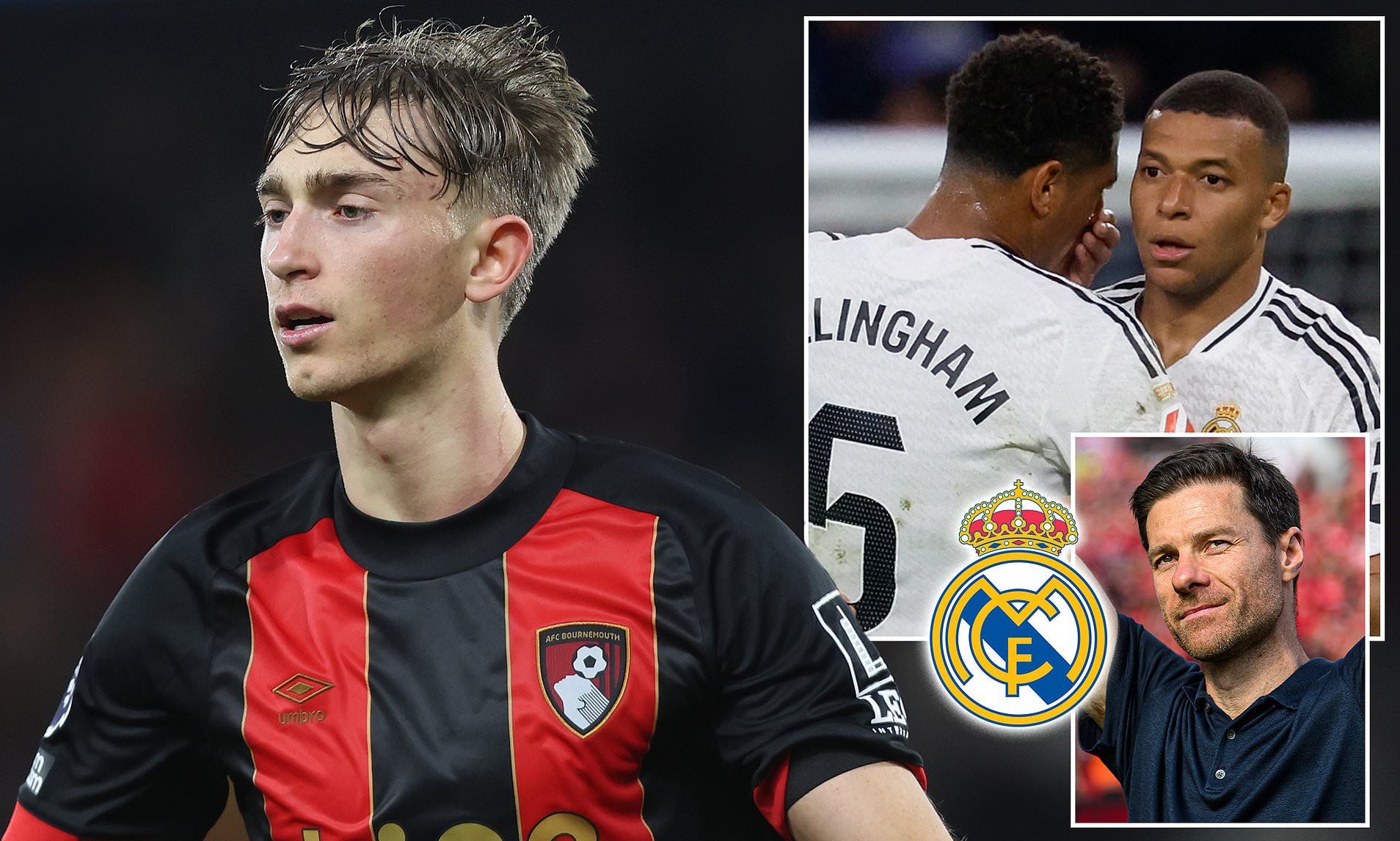 Real Madrid close in on Dean Huijsen as Spanish giants agree £50m deal ...