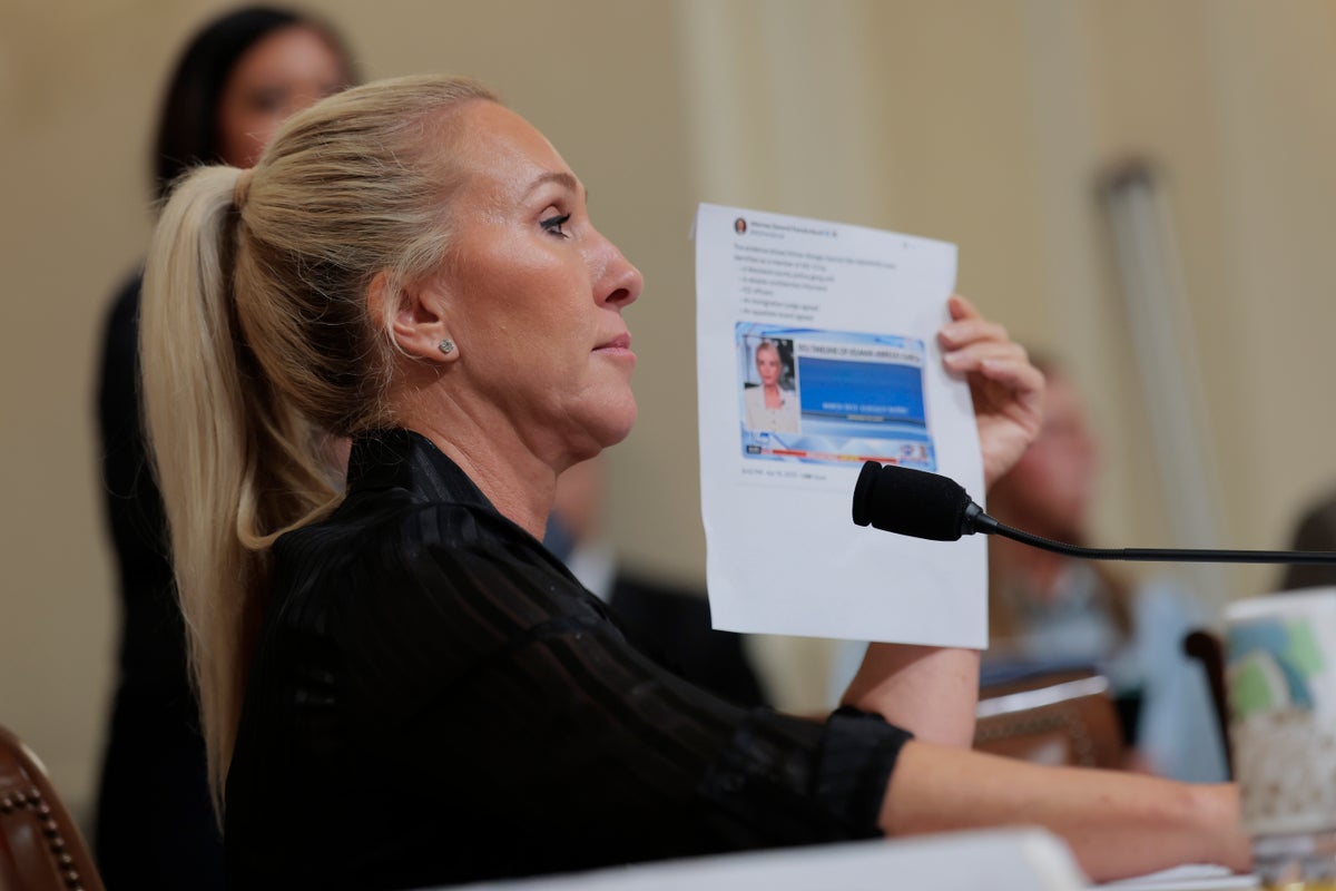Marjorie Taylor Greene sends hearing off rails after pushing idea ...