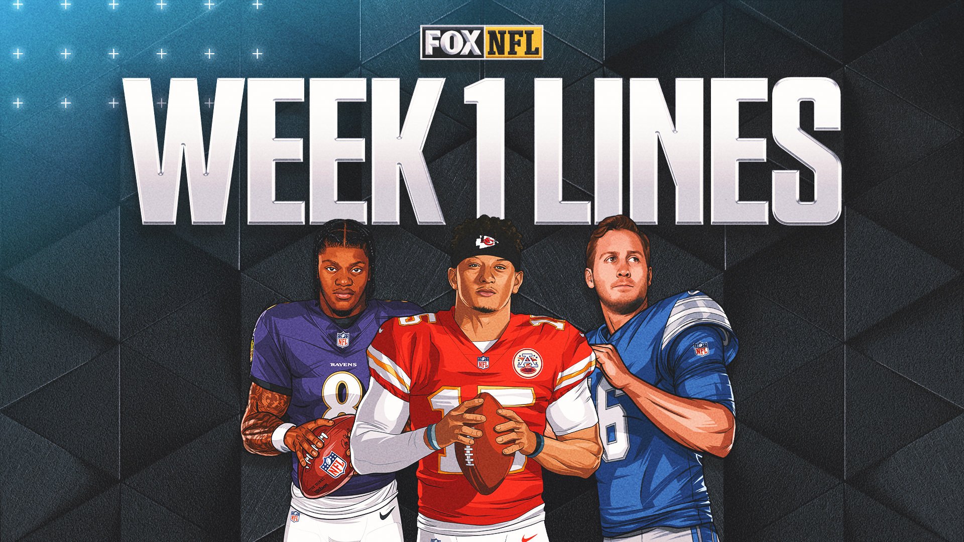 2025 NFL odds Week 1: Lines, spreads for all 16 games