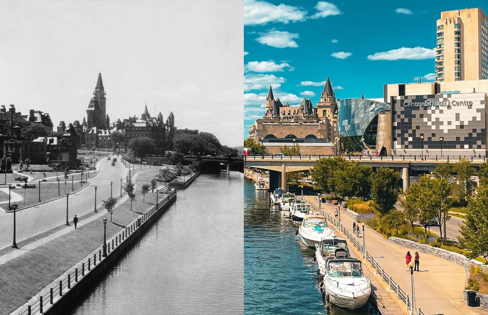 Step back in time: how Canada’s famous landmarks have transformed