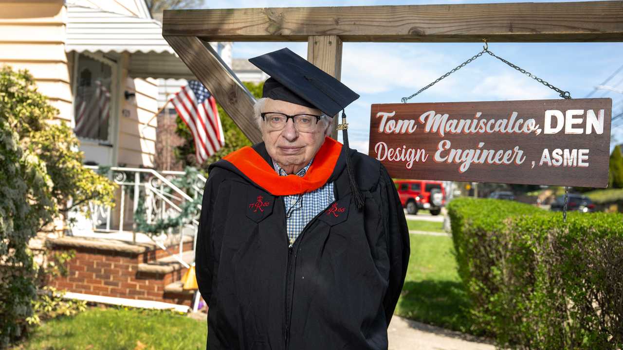 He Flunked Out Of Rutgers In 1957; At 85, Aerospace Engineer Graduates ...