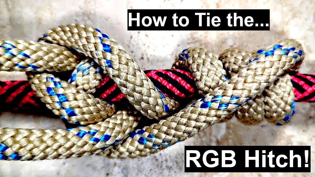 RBG Friction Hitch for Arborists and Tree Climbers (Correction: It Is ...