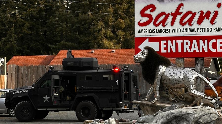 Oregon Coast safari park owner arrested, 44 guns, 80 grams of meth seized