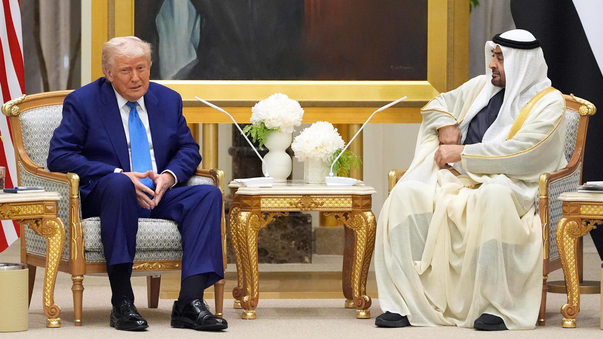 Donald Trump and Mohamed bin Zayed Al Nahyan full speeches (May 15, 2025)