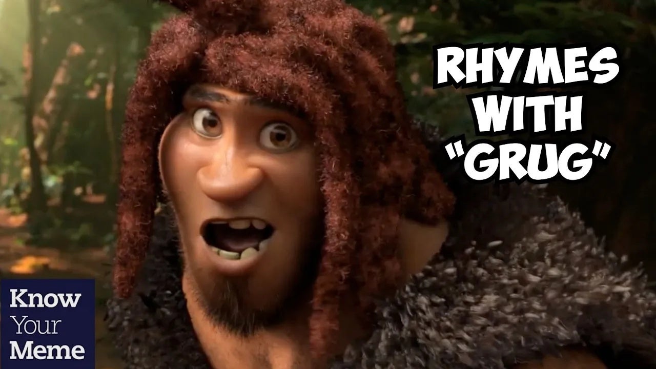 TikTokers Are Using "The Croods" In Memes That Rhyme With Grug