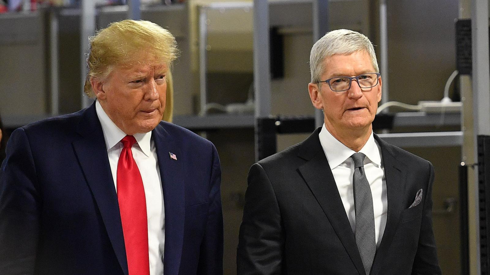 Trump threatens tariffs on Apple unless iPhone production comes to US ...